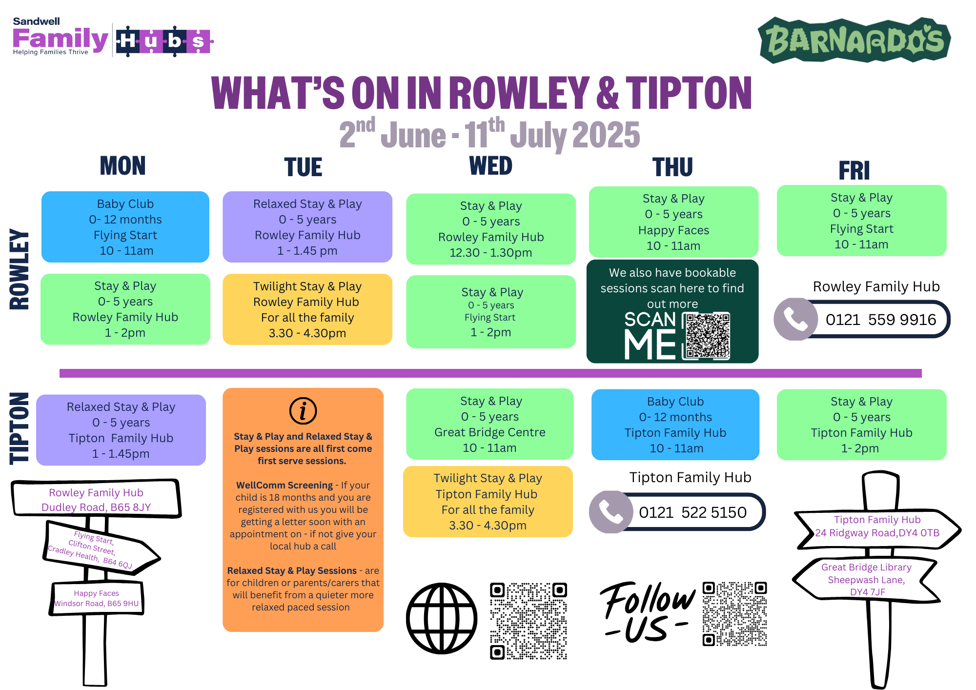 Rowley Regis | Sandwell Family Hubs